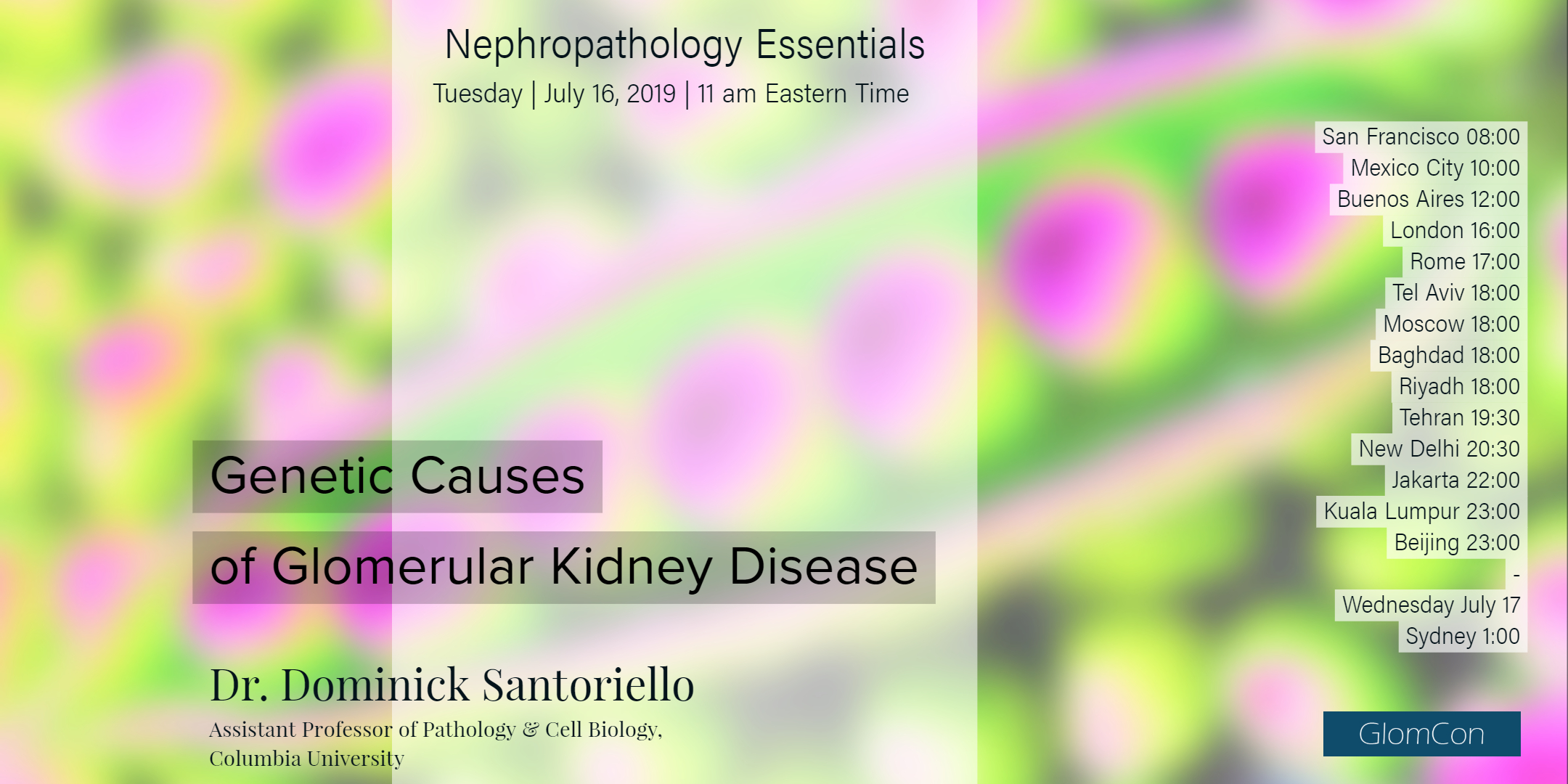 The Pathology of Genetic Causes of Glomerular Kidney Disease – Ibero ...